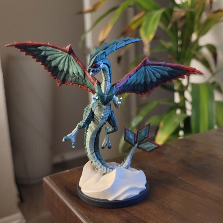 3D Print of Kaijumon Sand Dragon by LasagnaLizard