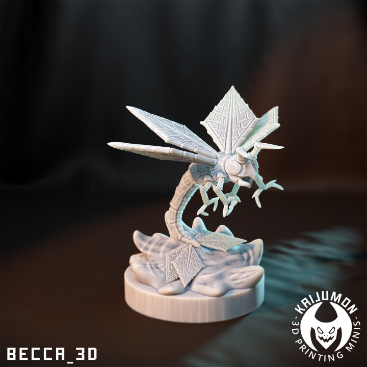 3D Printable Kaijumon Sand Dragon by Kaijumon