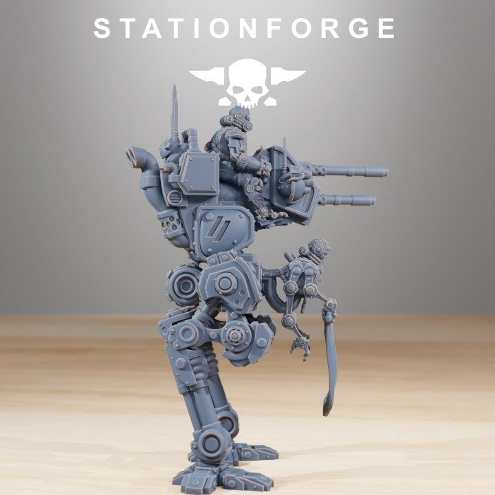3D Printable Scavenger Walker by Station Forge