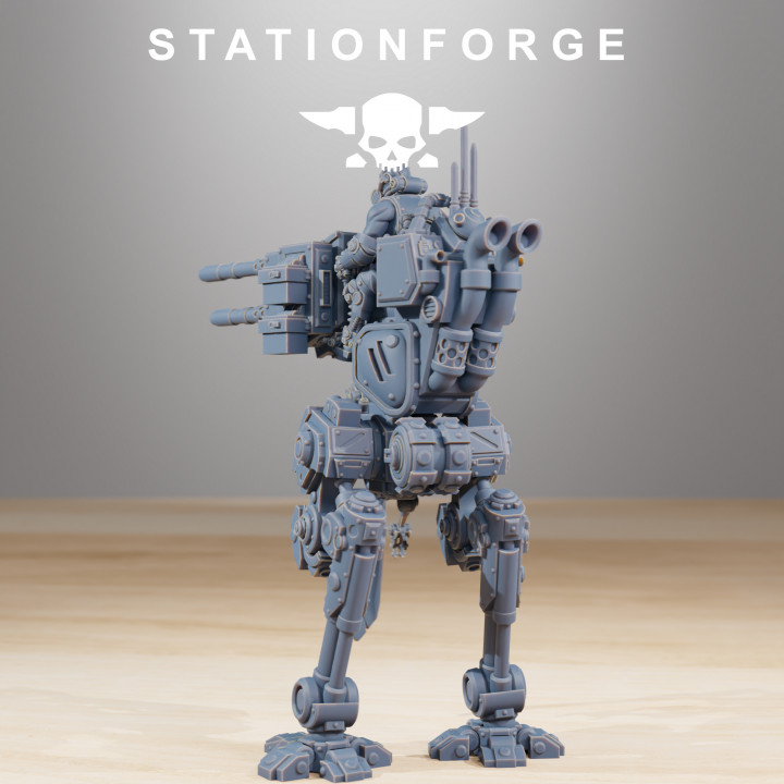 3D Printable Scavenger Walker by Station Forge