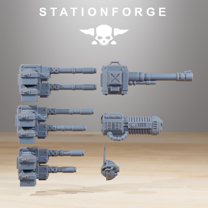 3D Printable Scavenger Walker by Station Forge