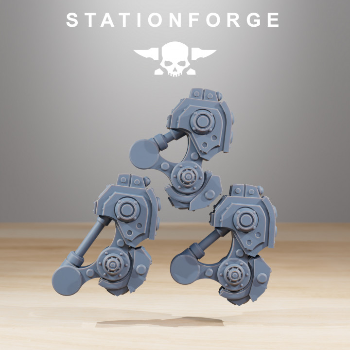 3D Printable Scavenger Walker by Station Forge