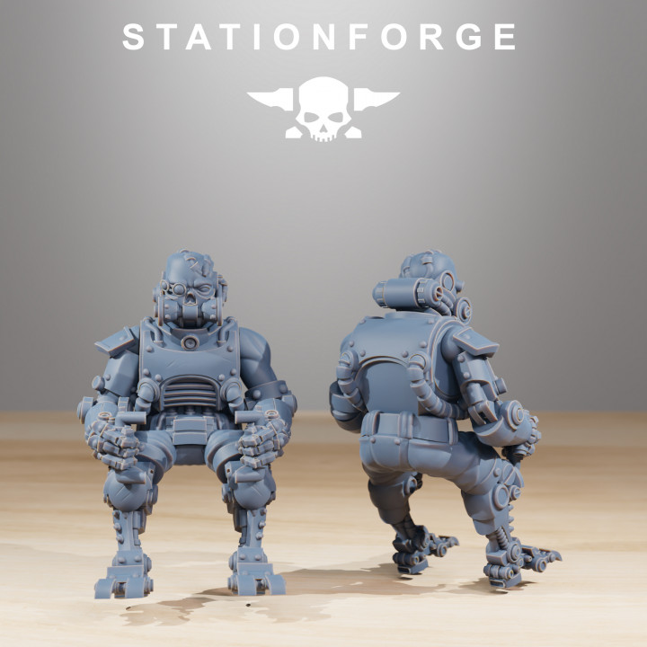 3D Printable Scavenger Walker by Station Forge