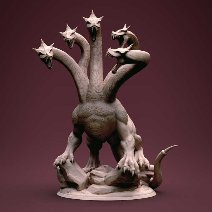 3D Printable Hydra by clynche art