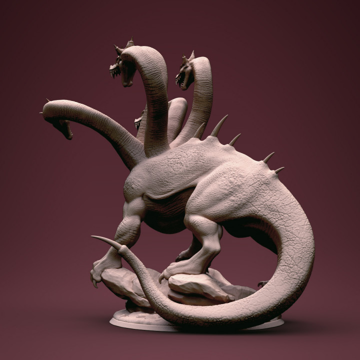 3D Printable Hydra by clynche art