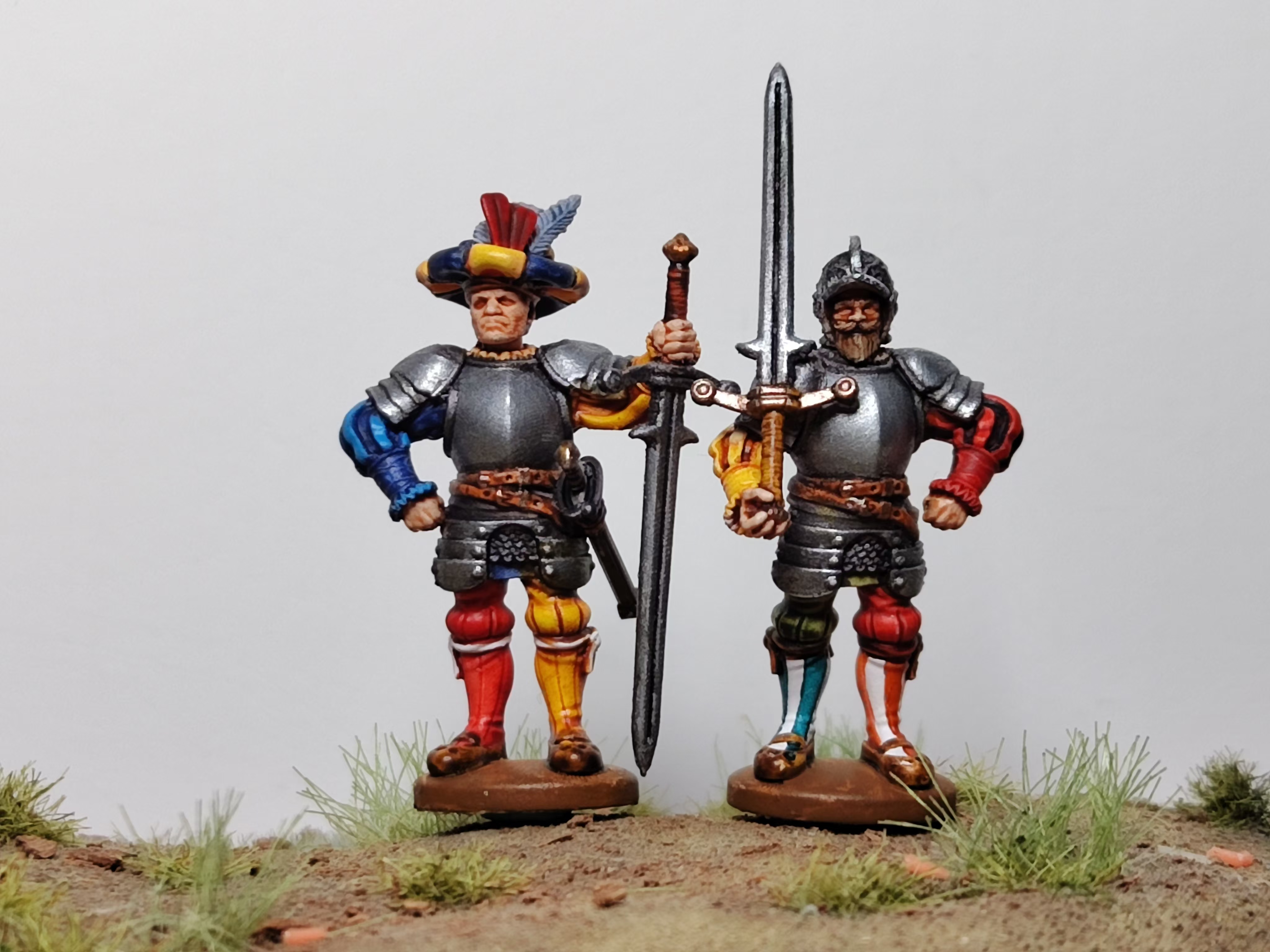 3D Printable Doppelsoldner Landsknecht by Wargames Atlantic