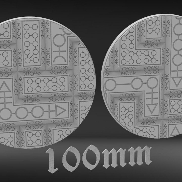 3D Printable Undead Cyborg Tomb Base Bundle by Badassbases