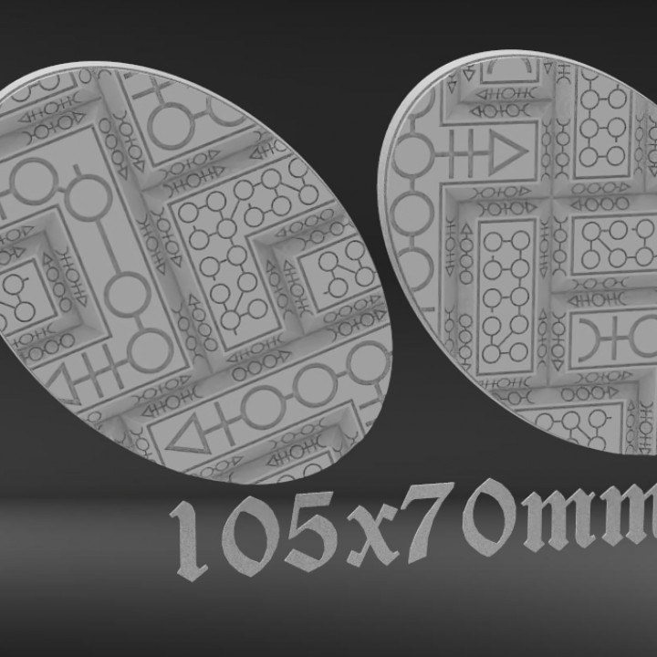 3D Printable Undead Cyborg Tomb Base Bundle by Badassbases