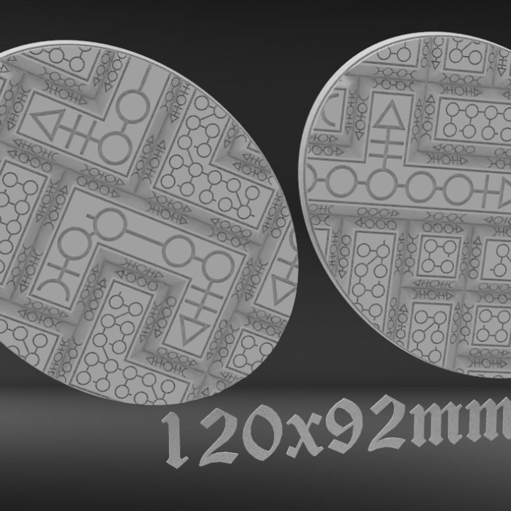 3D Printable Undead Cyborg Tomb Base Bundle by Badassbases