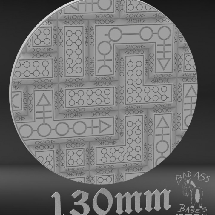 3D Printable Undead Cyborg Tomb Base Bundle by Badassbases