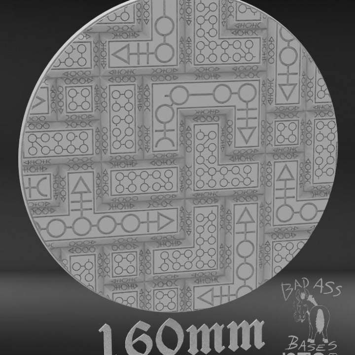 3D Printable Undead Cyborg Tomb Base Bundle by Badassbases