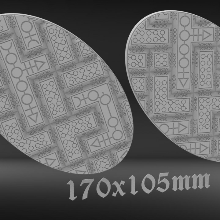 3D Printable Undead Cyborg Tomb Base Bundle by Badassbases