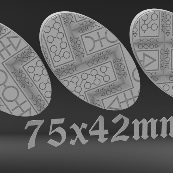 3D Printable Undead Cyborg Tomb Base Bundle by Badassbases