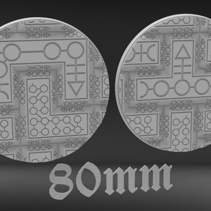 3D Printable Undead Cyborg Tomb Base Bundle by Badassbases