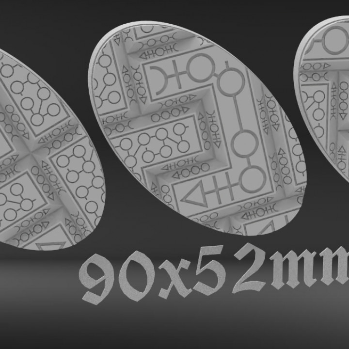 3D Printable Undead Cyborg Tomb Base Bundle by Badassbases