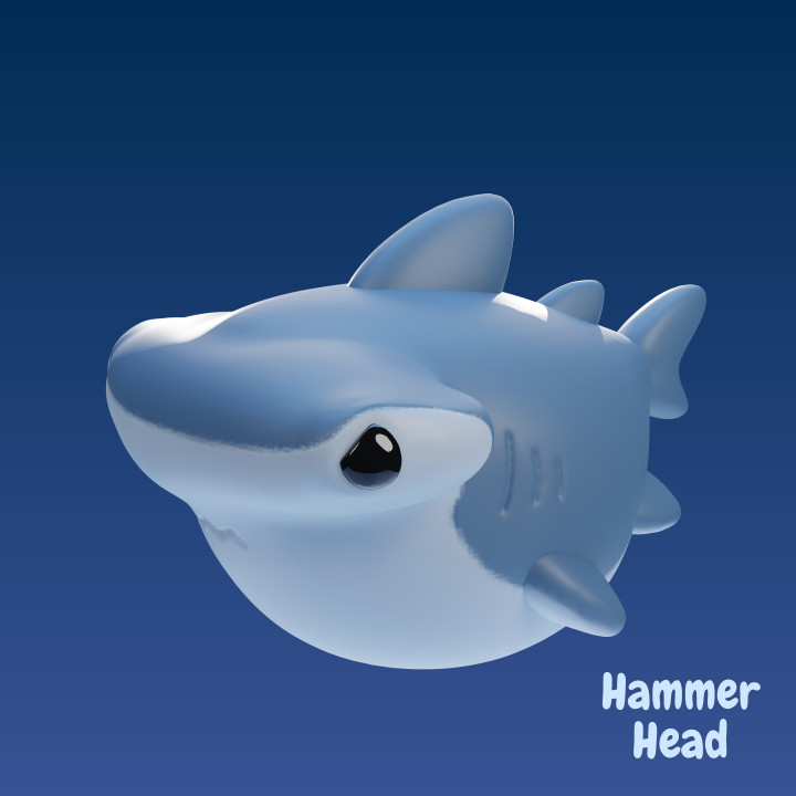 3D Printable Grumpii 3D Printable Files - Ocean Pals by Grumpii