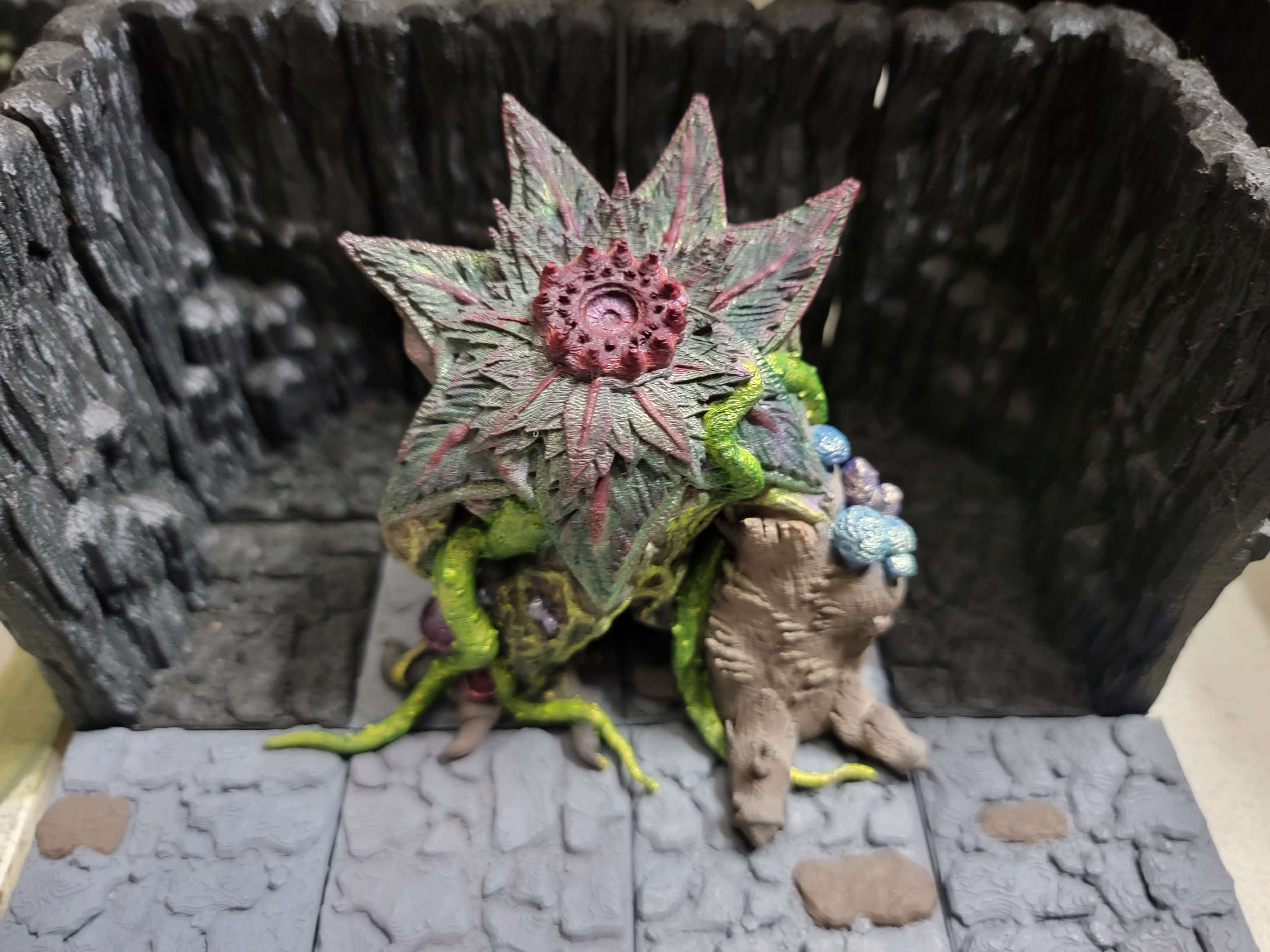 3D Printable AEMINI05 - Man-Eating Plants by Aether Studios
