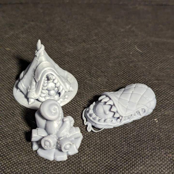 3D Printable Mimic Camping Set by Stephanie Coleman