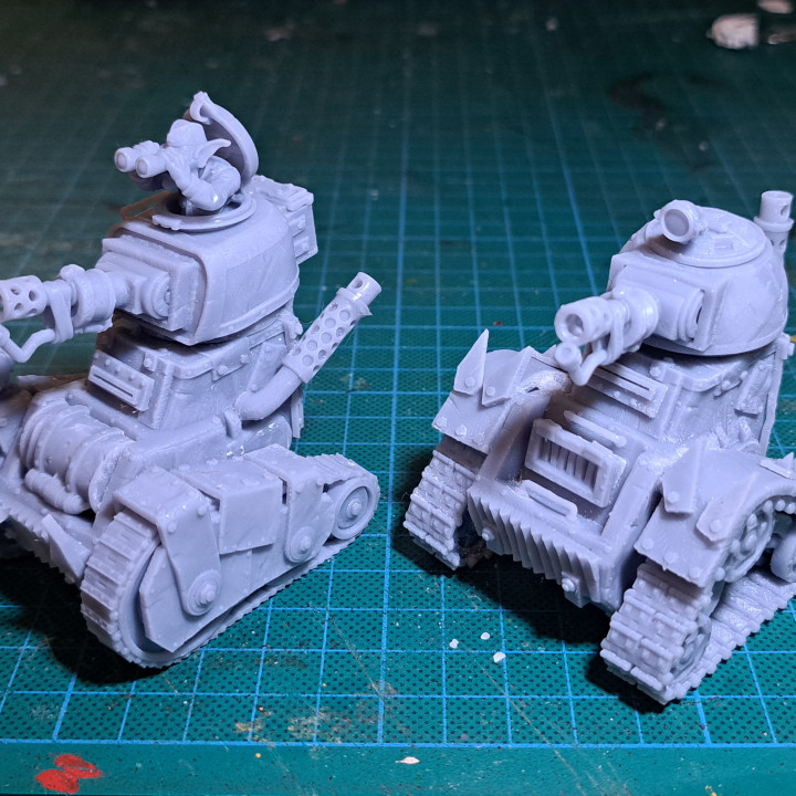 3D Print of MrModulork's Gob Tank B by Mad Mek Mazgruk