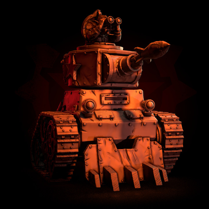 3D Printable MrModulork's Gob Tank C by MrModulork