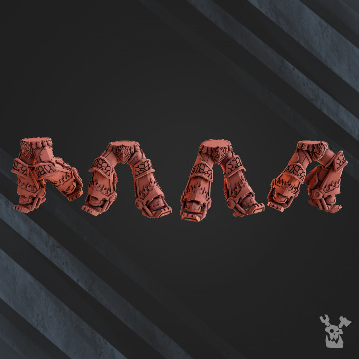 3D Printable Dragon Armor Jetpack Squad by dakkadakka.store