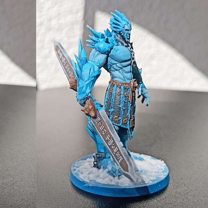 3D Printable Mraz, god of winter (pre-supported) 28mm scale by Vicko ...