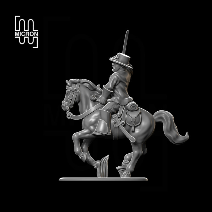 3D Printable American Civil War Cavalry by Micron Miniatures