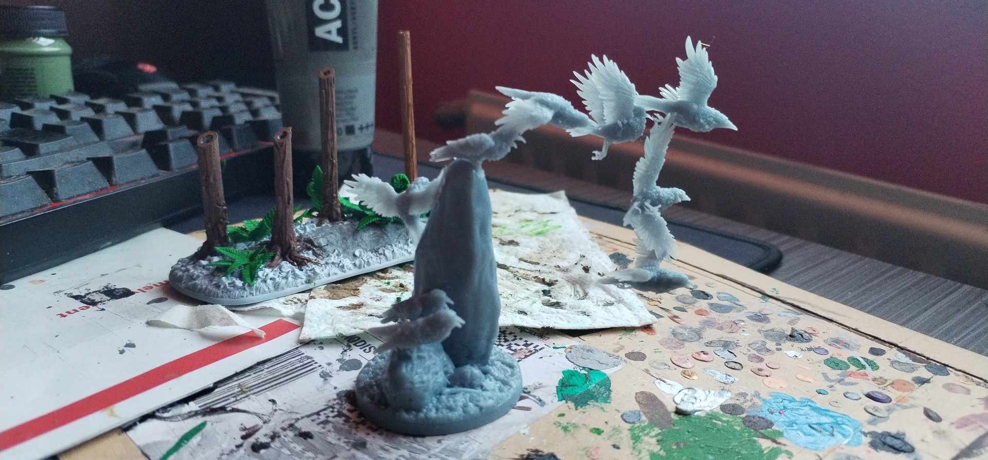 3D Printable Swarms of the Black Ravens /EasyToPrint/ /Prs-supported ...