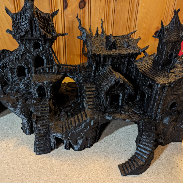 3D Print of Dark Realms - The Lair by Tcliff86