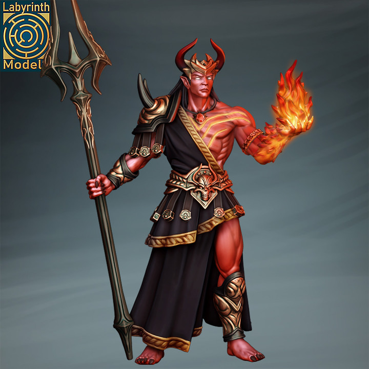 3D Printable Infernals Collection Vol. 2 - 32mm scale by Labyrinth Models