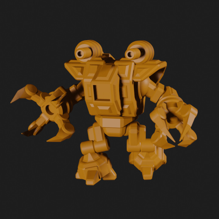 3D Printable Khan of Zucchini (Mecha) by Donya Quick