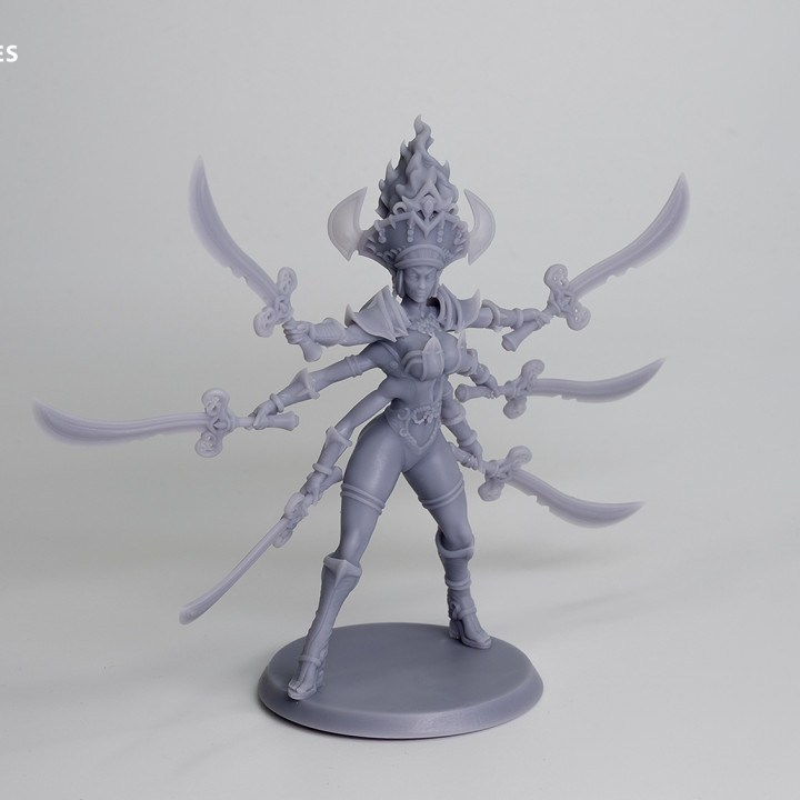 3D Printable Dark Legion Pain Demon Bundle + Pinups by PSMiniatures