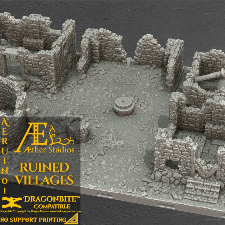 Download AERUIN01 - Ruined Villages von Aether Studios