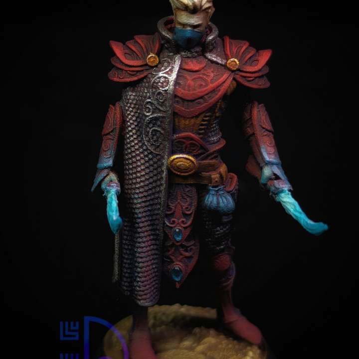 3D Print of High Elf Arcane Trickster - Erestian by Shauku77