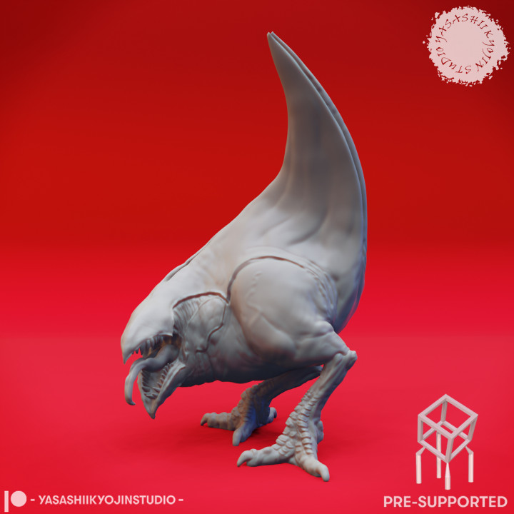 3D Printable Abyssal Chicken Mob - Tabletop Miniatures (Pre-Supported ...