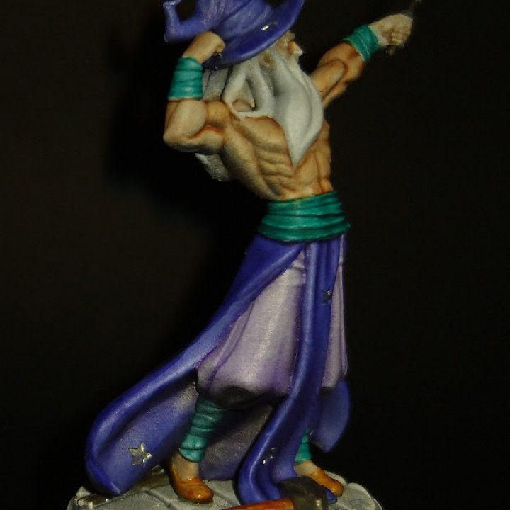 3D Print of Brentallius the Muscle Wizard by Bloodysmack