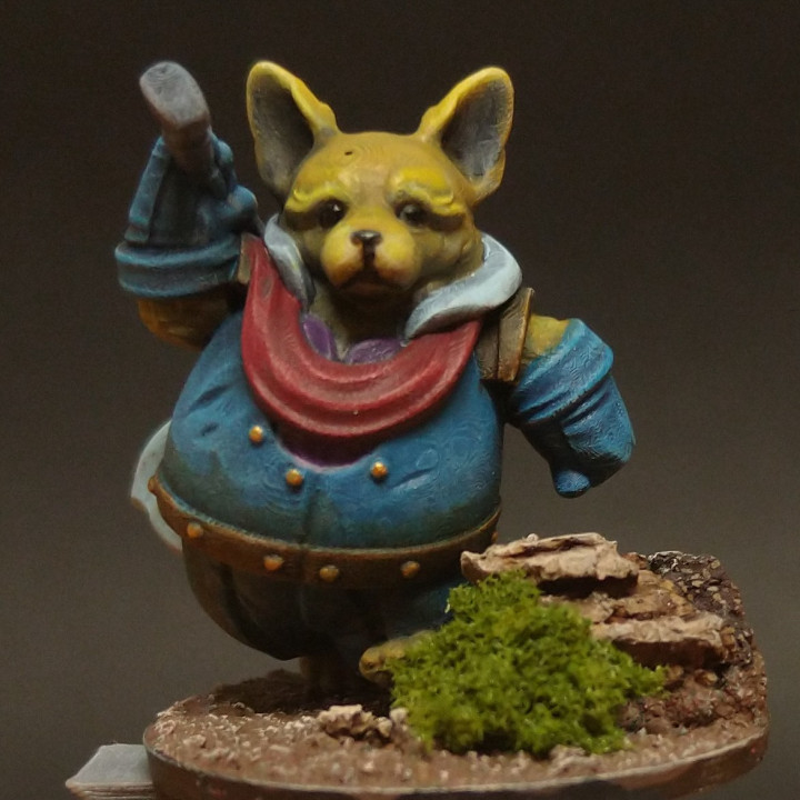 3D Print of Beastfolk Warrior (plus variants) by Bloodysmack