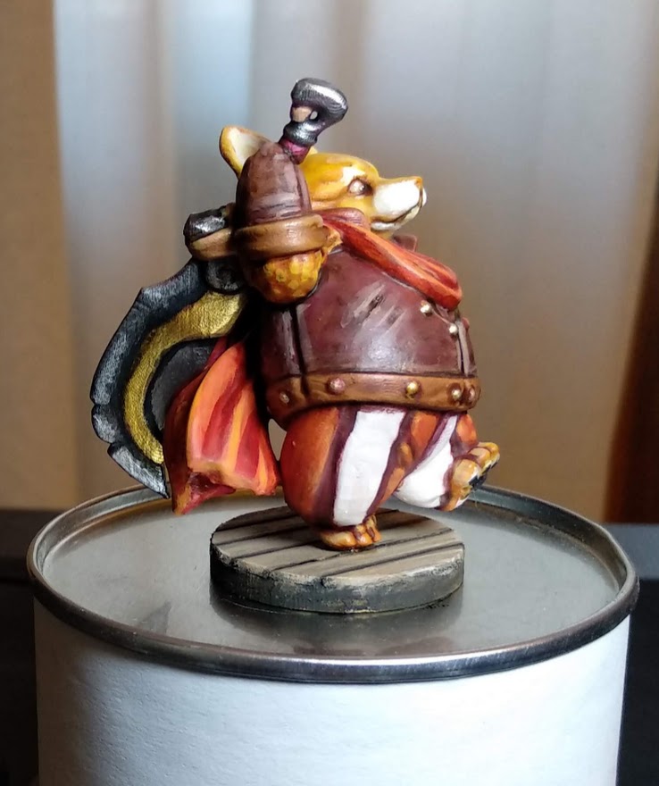 3D Printable Beastfolk Warrior (plus variants) by Twin Goddess Miniatures