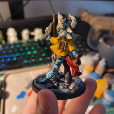 3D Printable Cyberpunk Kobold by Twin Goddess Miniatures