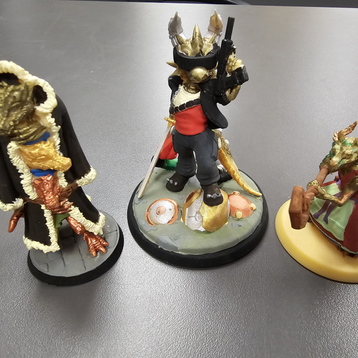 3D Print of Cyberpunk Kobold by KatherinePanowicz