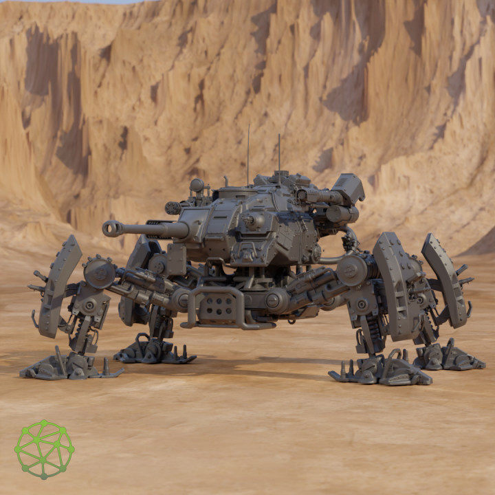 3D Printable Wasteland War Machines - Tank by Atlas 3DSS