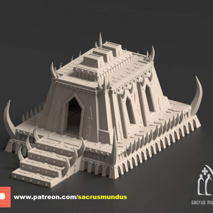 3D Printable Sanguis. Crimson Anomaly. by Sacrusmundus