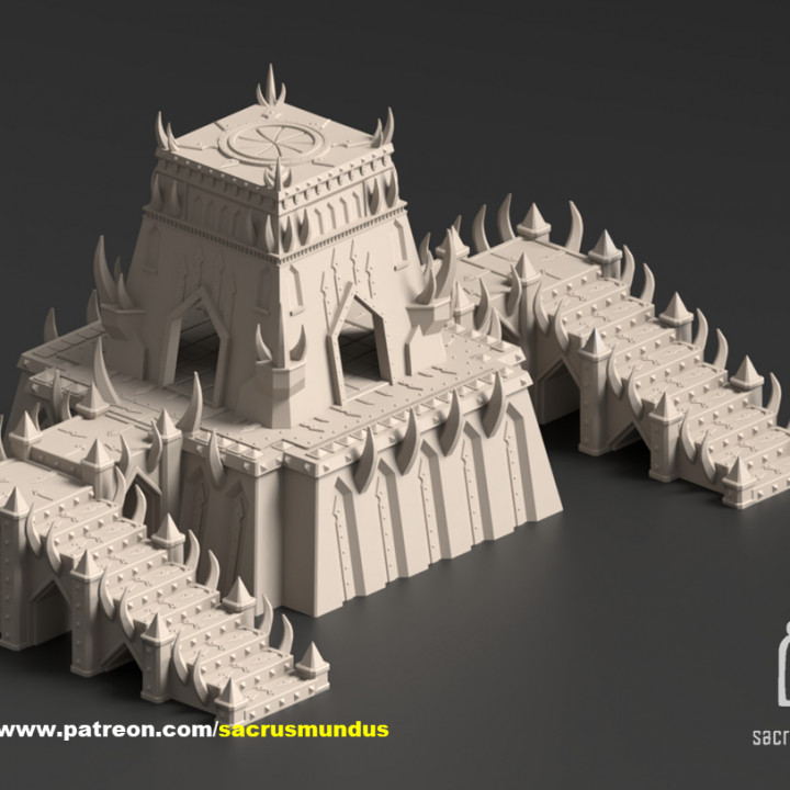 3D Printable Sanguis. Crimson Anomaly. by Sacrusmundus