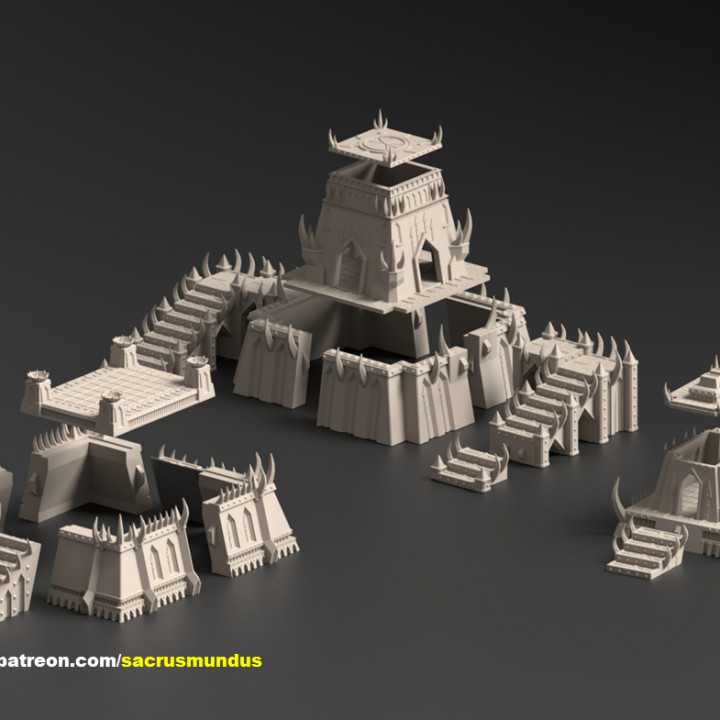 3D Printable Sanguis. Crimson Anomaly. by Sacrusmundus