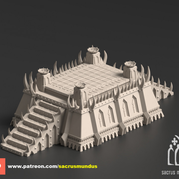 3D Printable Sanguis. Crimson Anomaly. by Sacrusmundus