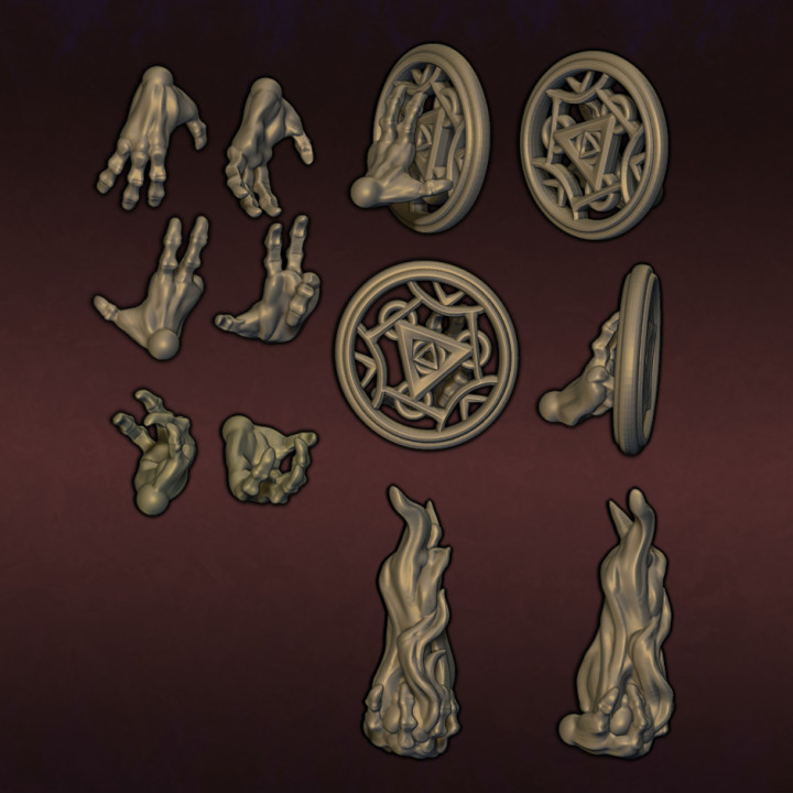 3D Printable Kyrhios, The Exalted One (80mm Base) by Zio