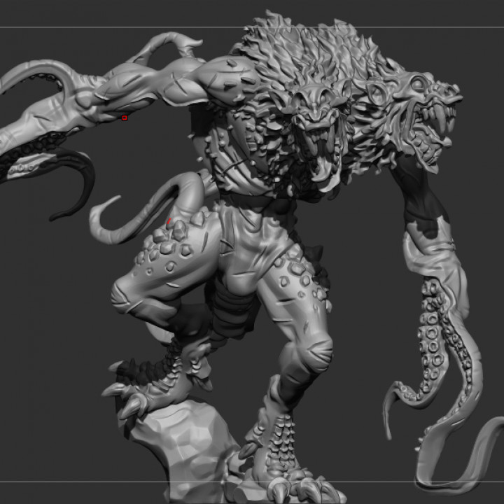 3D Printable Demogorgon by Warp Miniatures