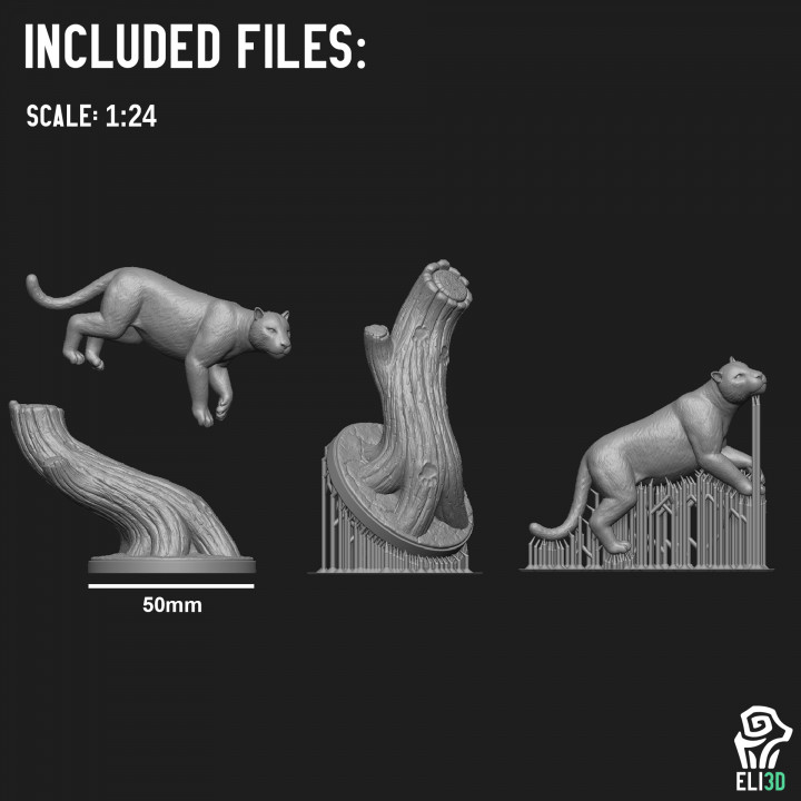 3D Printable Animals - Swamp Wildlife by ELI 3D
