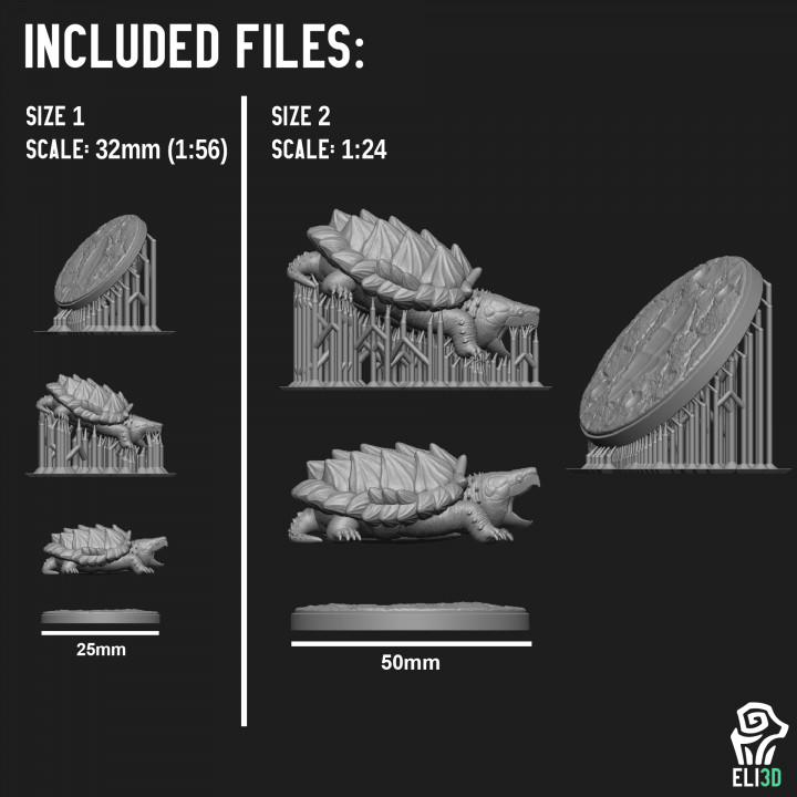 3D Printable Animals - Swamp Wildlife by ELI 3D