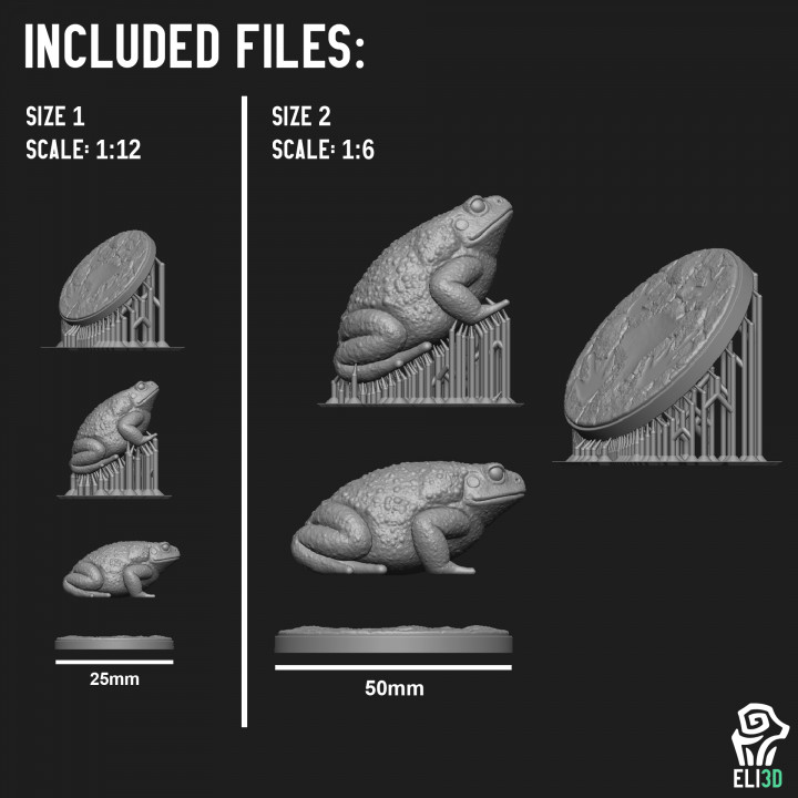 3D Printable Animals - Swamp Wildlife by ELI 3D